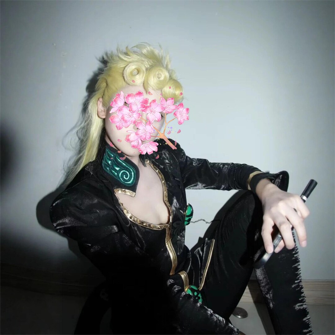 JJBA Black Ladybug Zipper Suit Cosplay Costume,leader Inspired Outfit ...