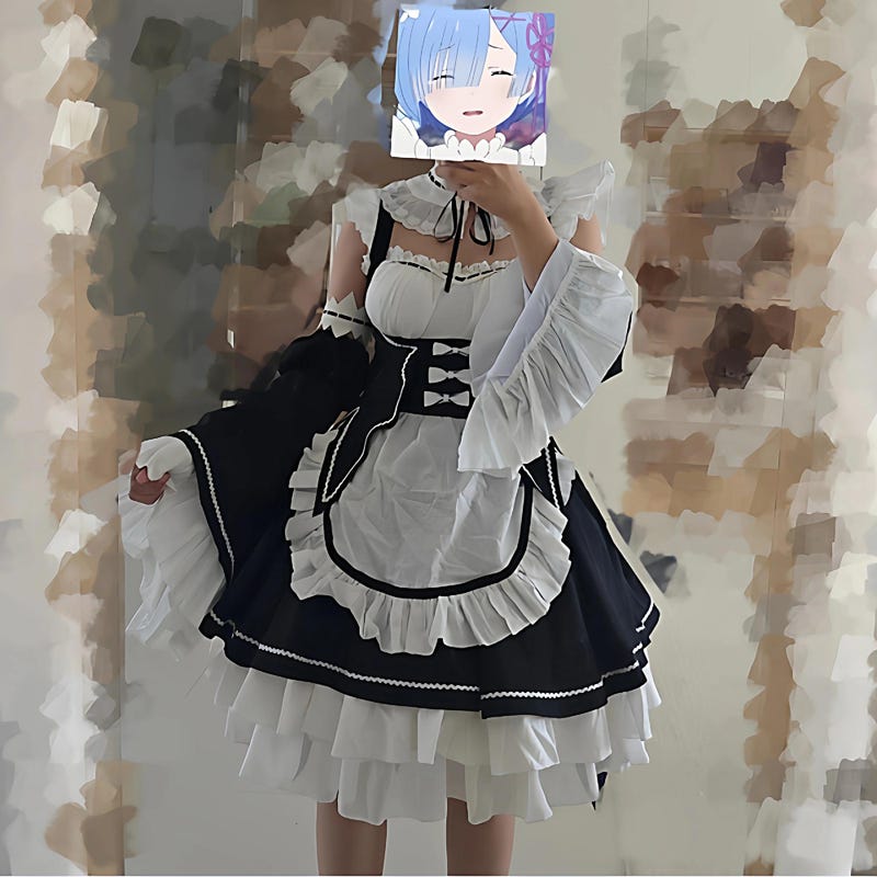 Anime Maid Cosplay - Etsy