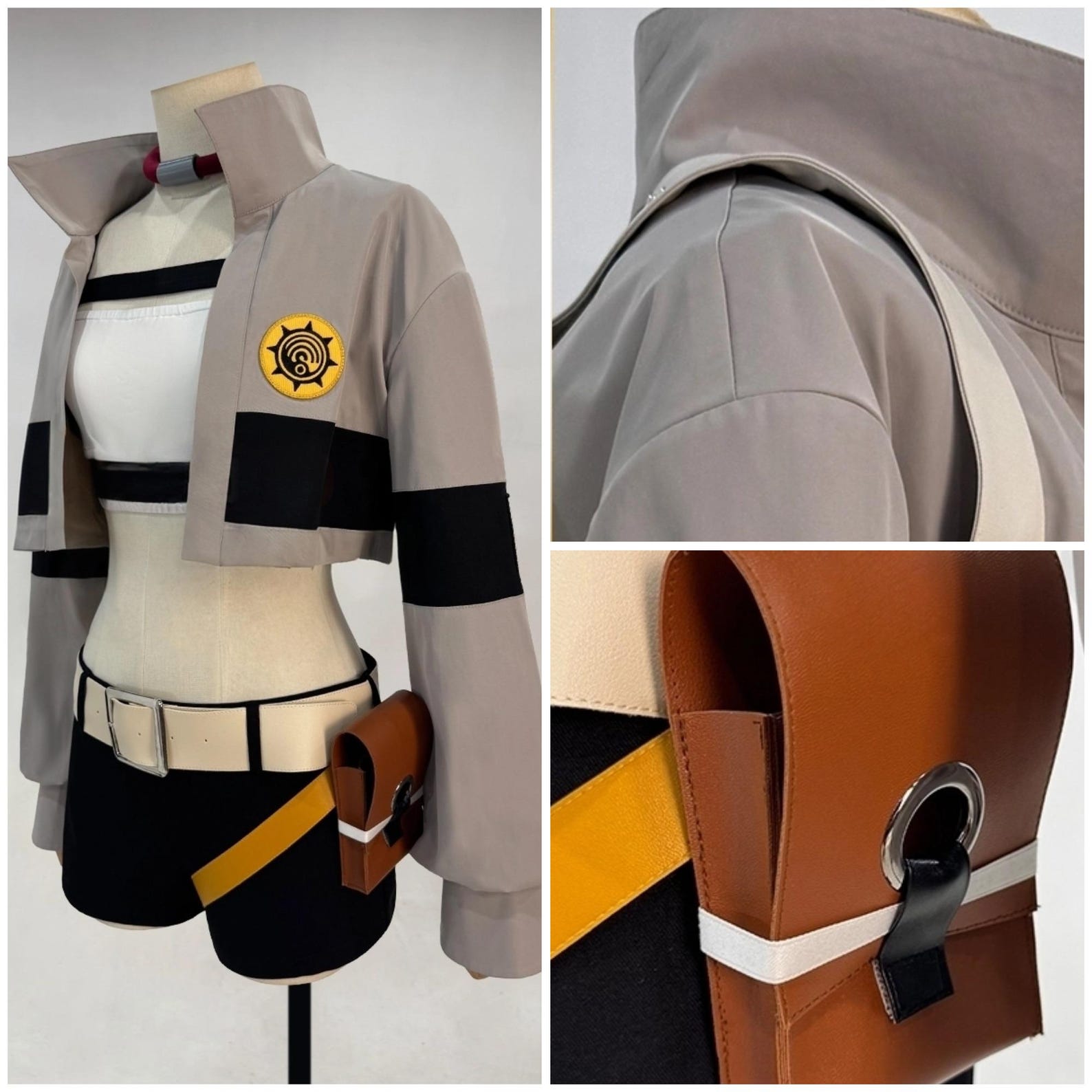 Japan Anime GACHIAKUTA Haien Senki Riyu Full Cosplay Set | Handmade ...