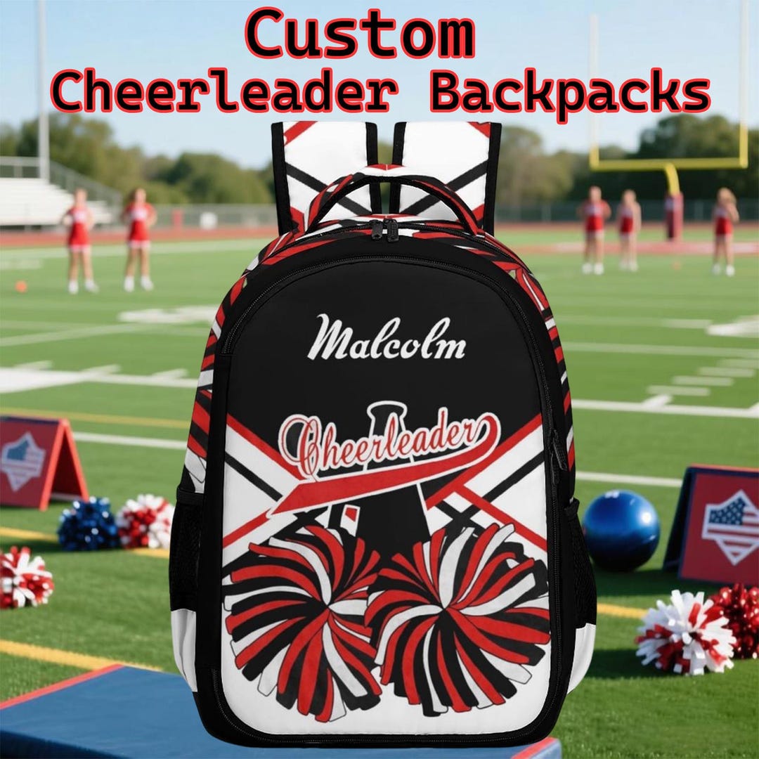Custom Cheer Bags, Cheerleader Schoolbag, Cheer Coach Bag Backpack Team ...
