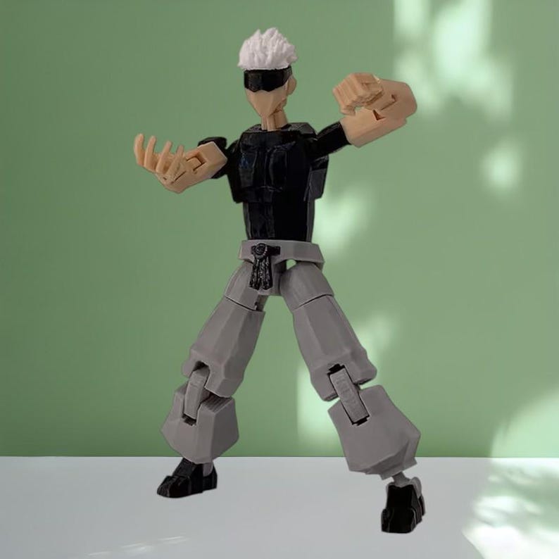 3D Printed Jujutsu Kaisen Figure - Gojo Satoru Figure - Anime Multi ...