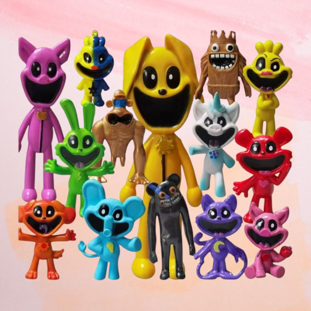 Collection Smilings Critters Action Figures Set - Catnap Figure ...