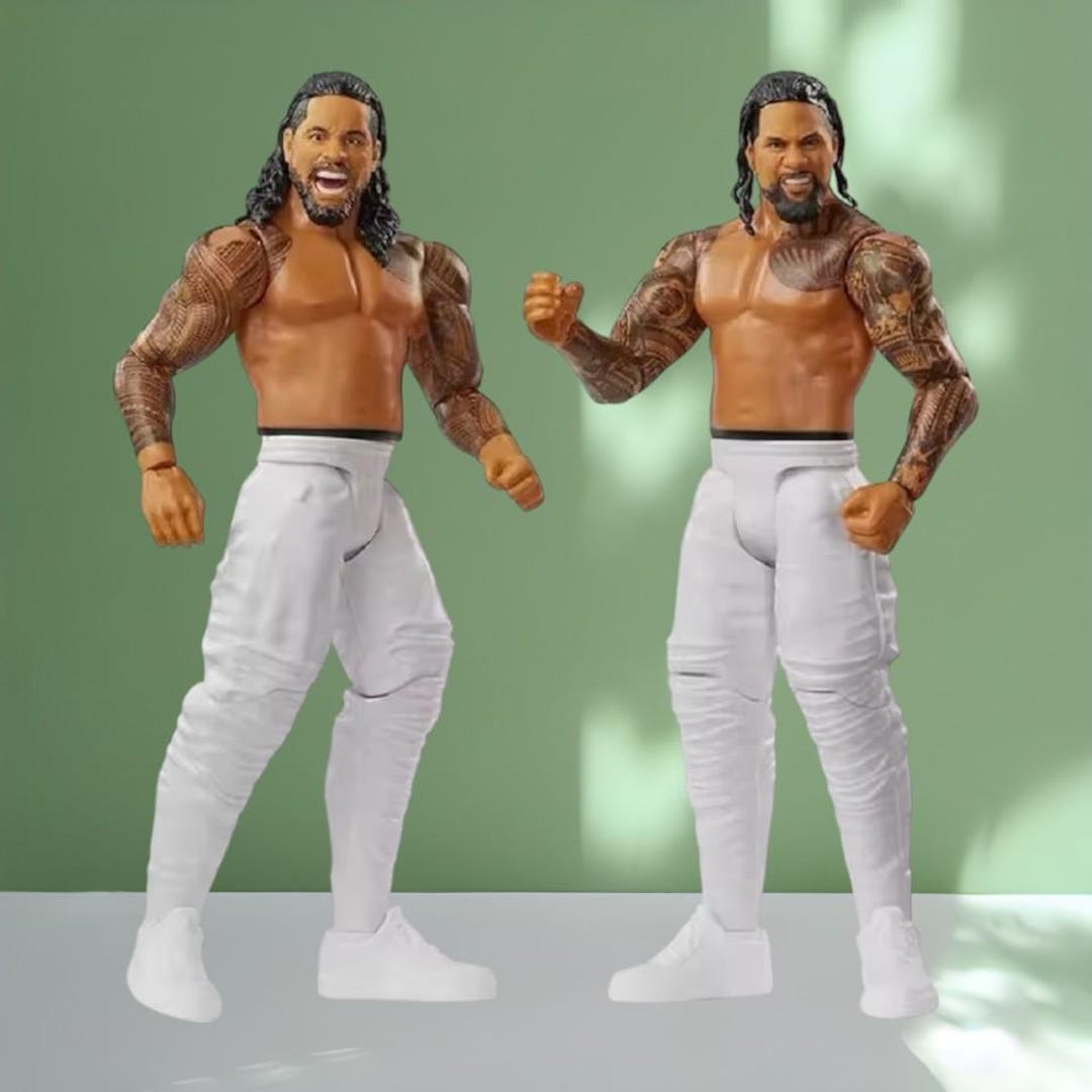 Wwe Action Figure - Jimmy Figure - Jey Uso Figure - the Uso Brothers ...