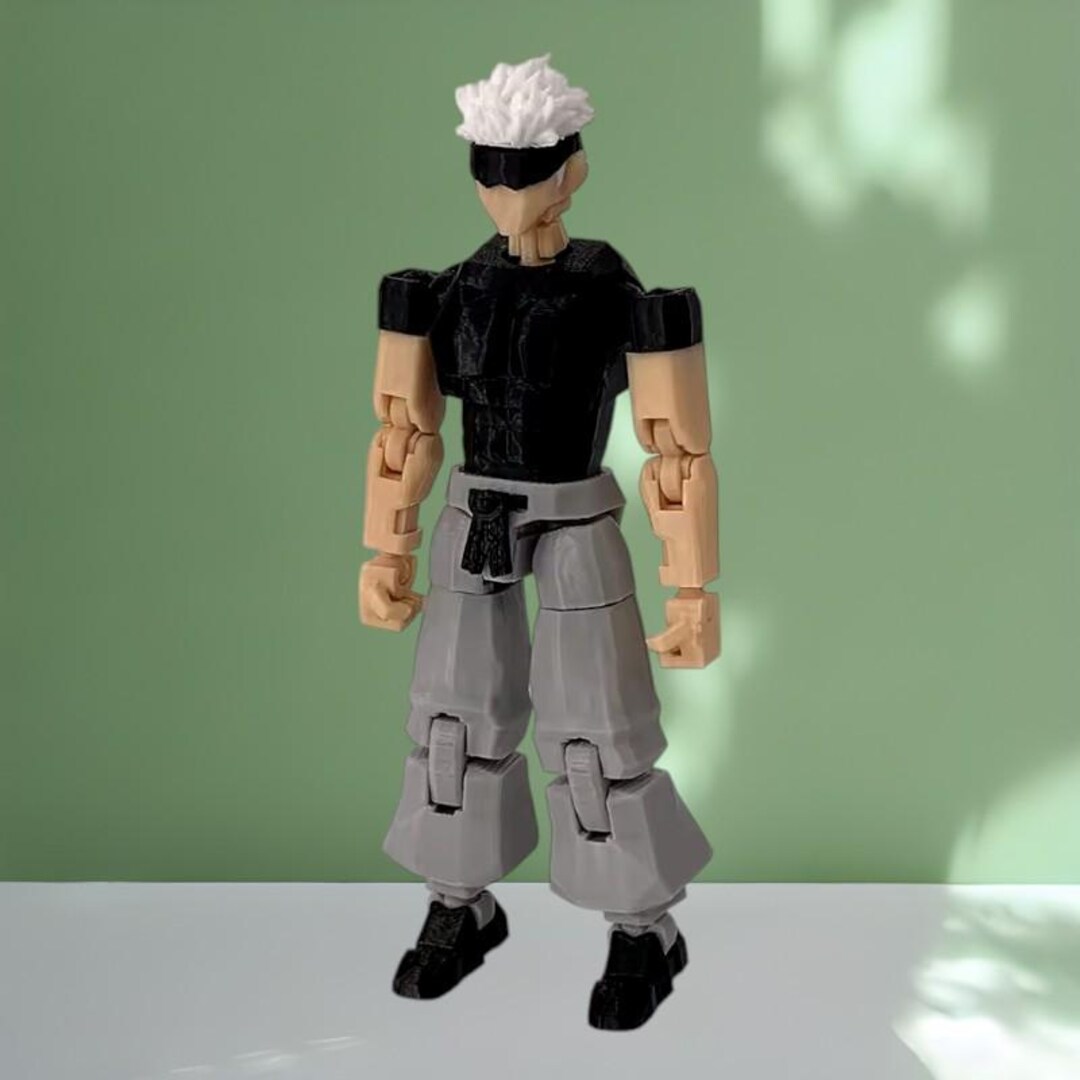 3D Printed Jujutsu Kaisen Figure - Gojo Satoru Figure - Anime Multi ...