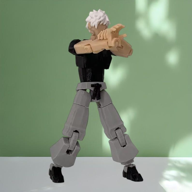 3D Printed Jujutsu Kaisen Figure - Gojo Satoru Figure - Anime Multi ...