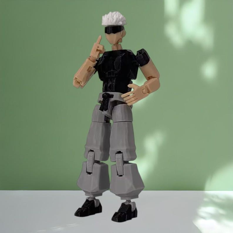 3D Printed Jujutsu Kaisen Figure - Gojo Satoru Figure - Anime Multi ...