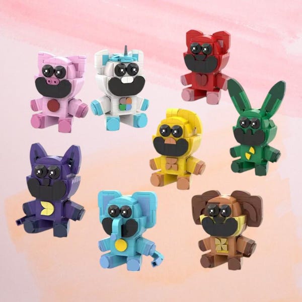 Poppy Playtime Legos - Etsy