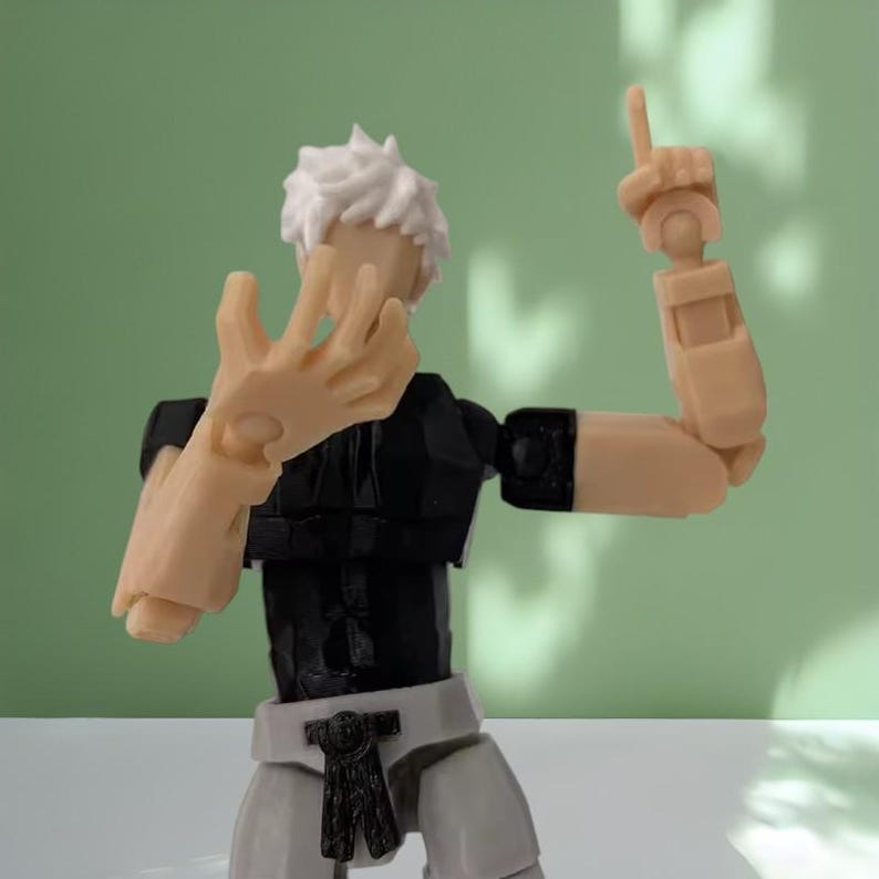 3D Printed Jujutsu Kaisen Figure - Gojo Satoru Figure - Anime Multi ...