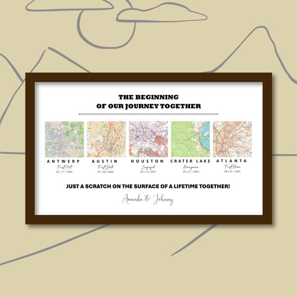 Adventure Map - Etsy