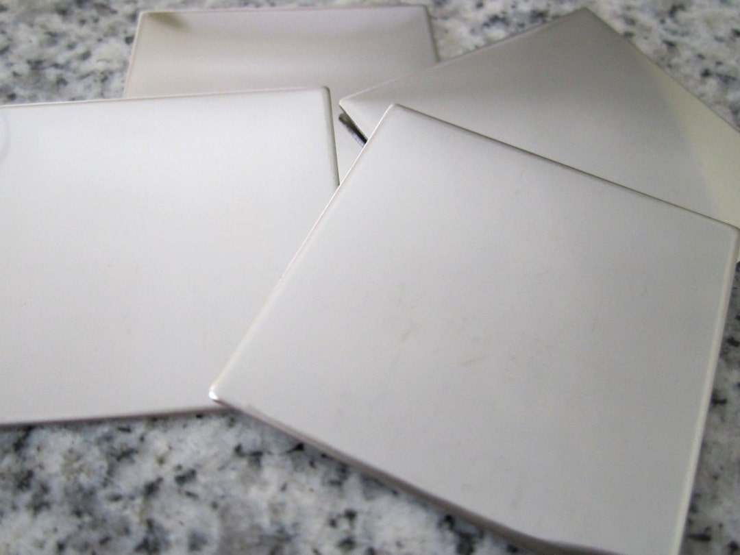 1 1/4" (32MM) Square Stamping Blanks, 22g Stainless Steel - AWESOME ...