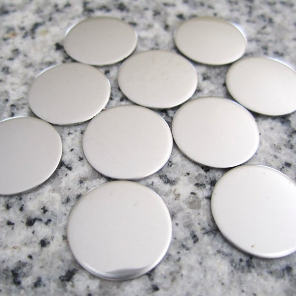 Stainless Steel Coin Blanks - Etsy