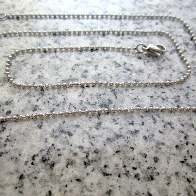 Ball Chain Necklace - Etsy