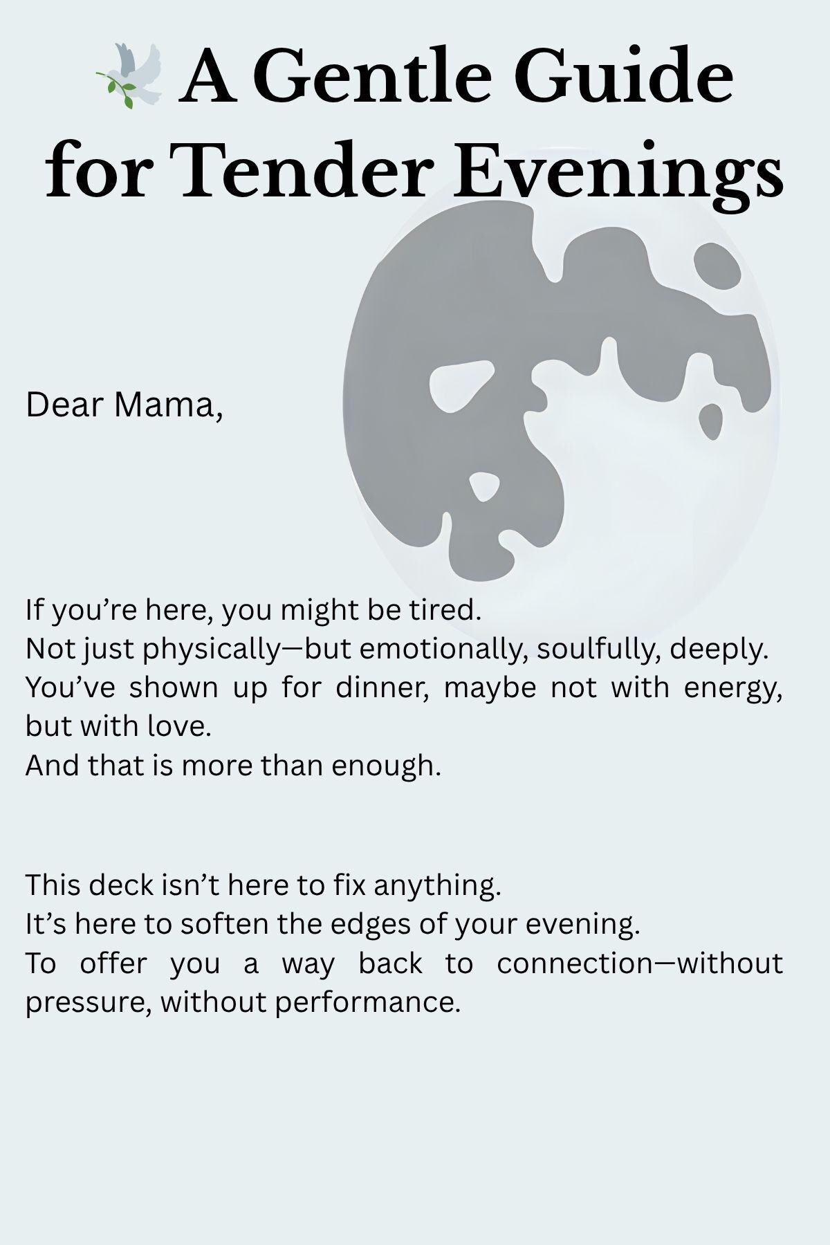 Printable Grace: Dinner Table Cards for Tired Moms - Etsy