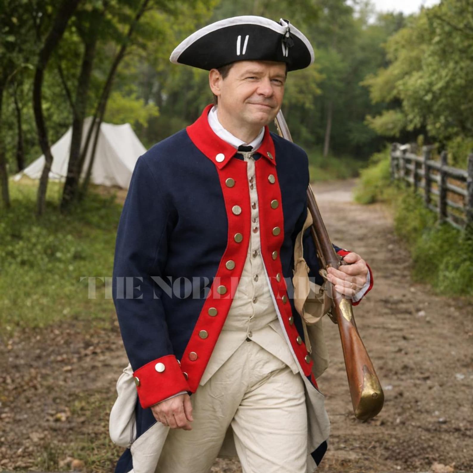 Continental Army Wool Coat | 1770s Revolutionary War Reenactment ...