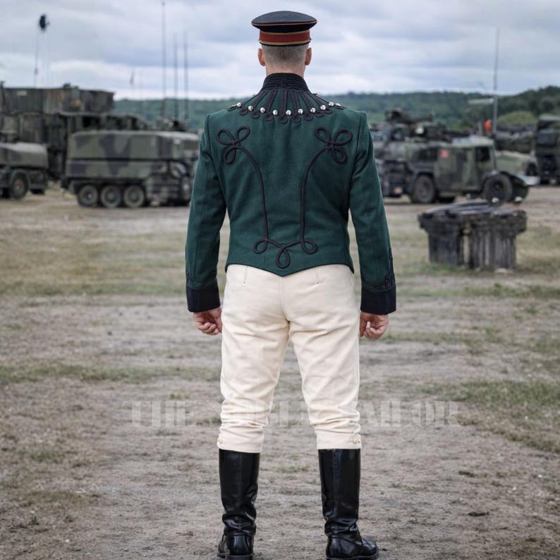Men’s Richard Sharpe’s Military British 95th Rifles Breech Jacket ...