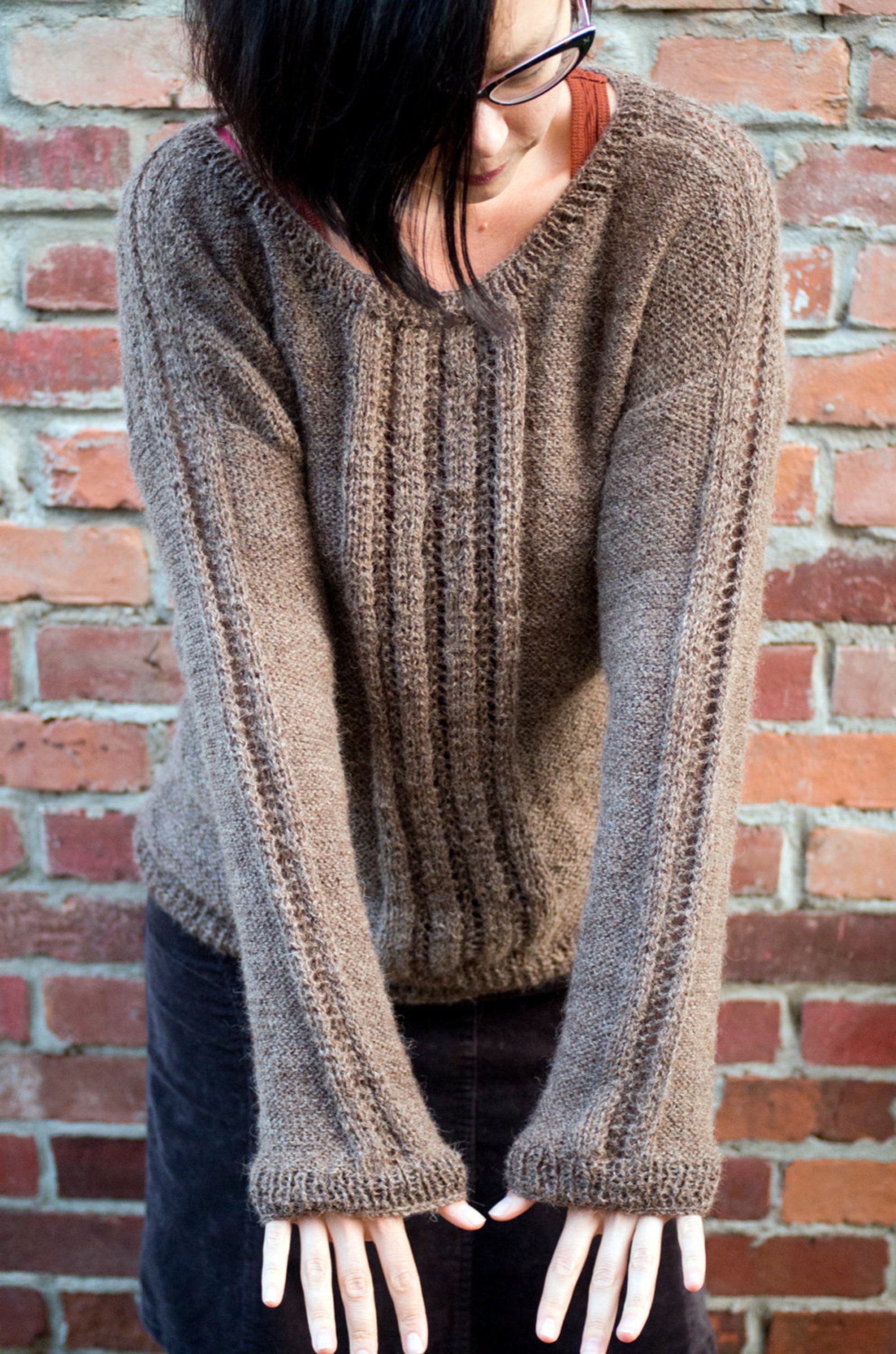 Knitting Pattern — Nancy Drew Sweater, Vintage-inspired Women's ...
