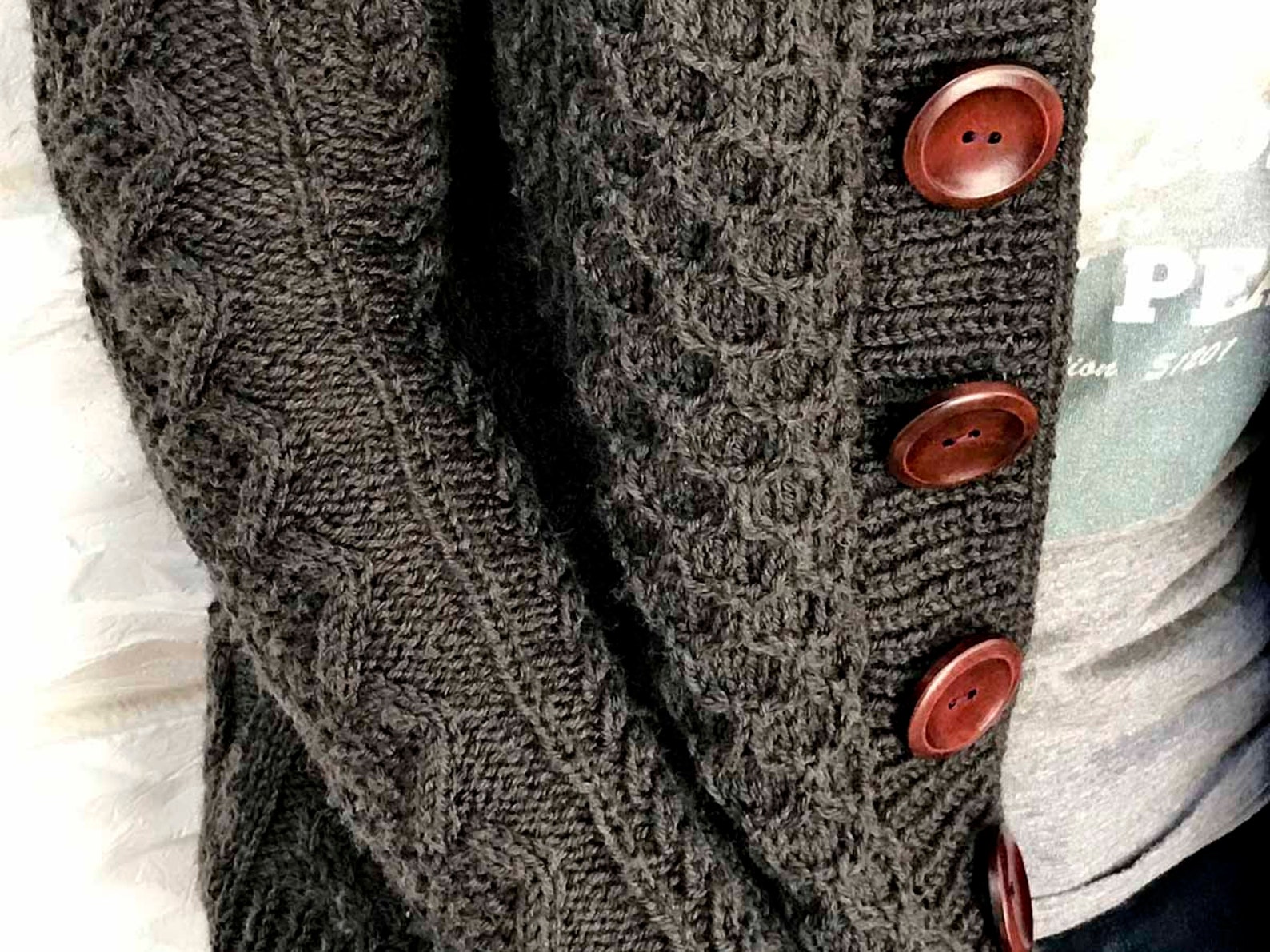 Knitting Pattern for the Kinfolk Sweater / Cardigan | Etsy