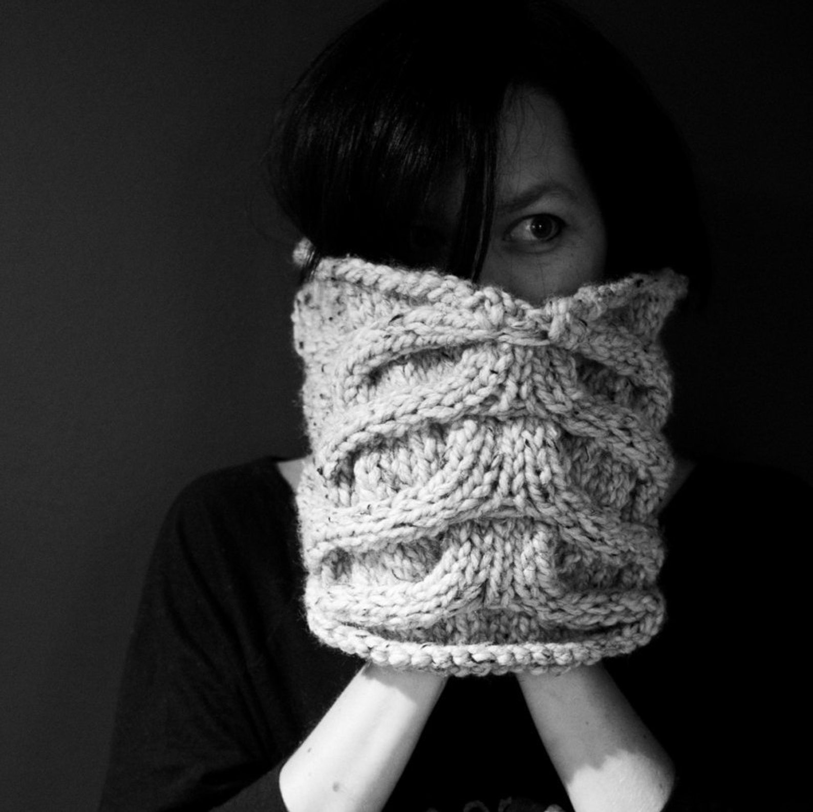 Knitting Pattern for Skeleton Dance Cowl - Etsy