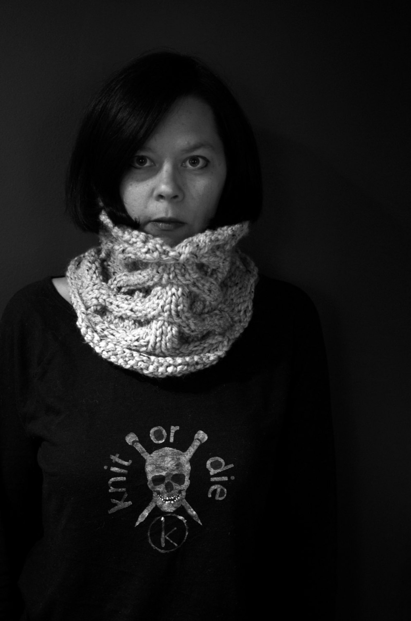 Knitting Pattern for Skeleton Dance Cowl | Etsy