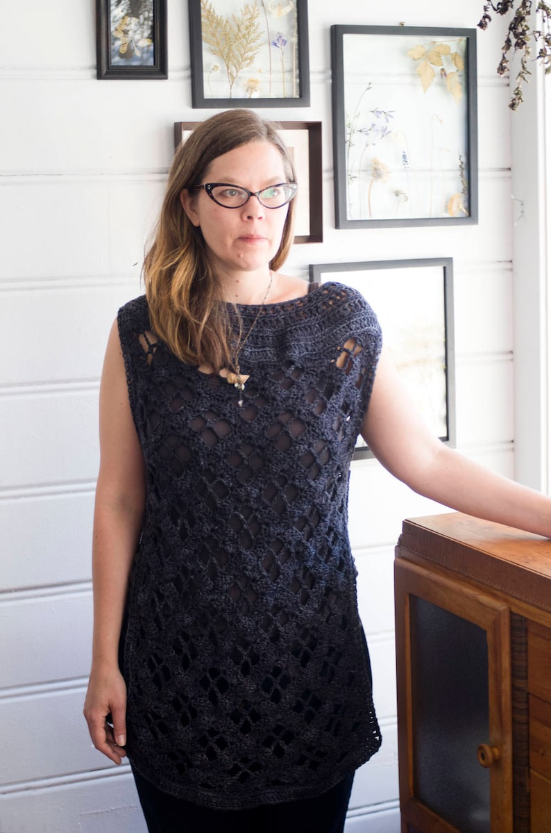 CROCHET PATTERN for the Athena Tunic - Etsy
