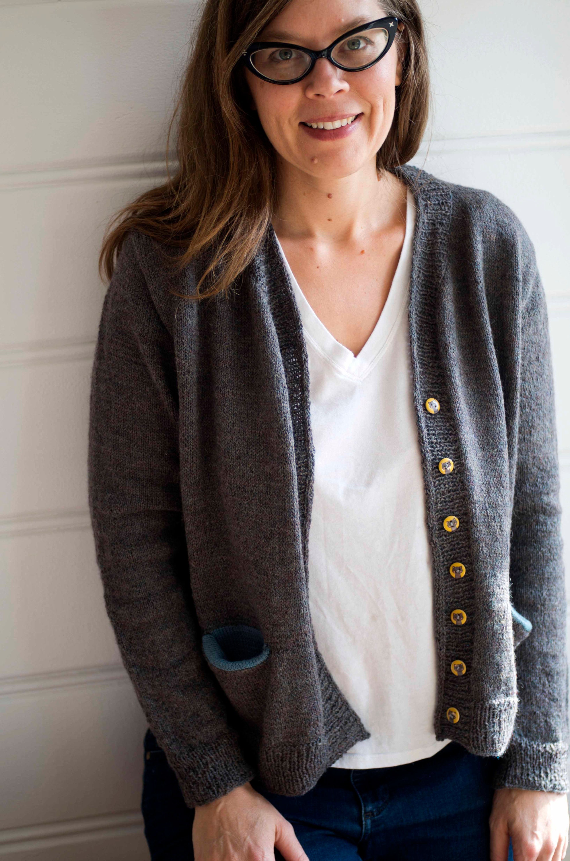 Neighborhood Cardigan Knitting Pattern | Etsy