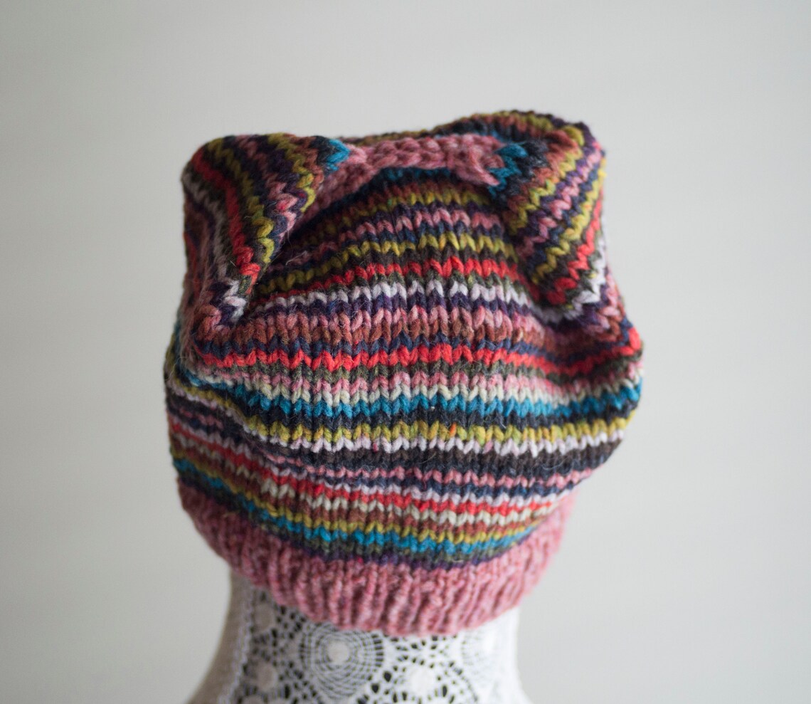 Merry Go Round Toque Knitting Pattern | Etsy