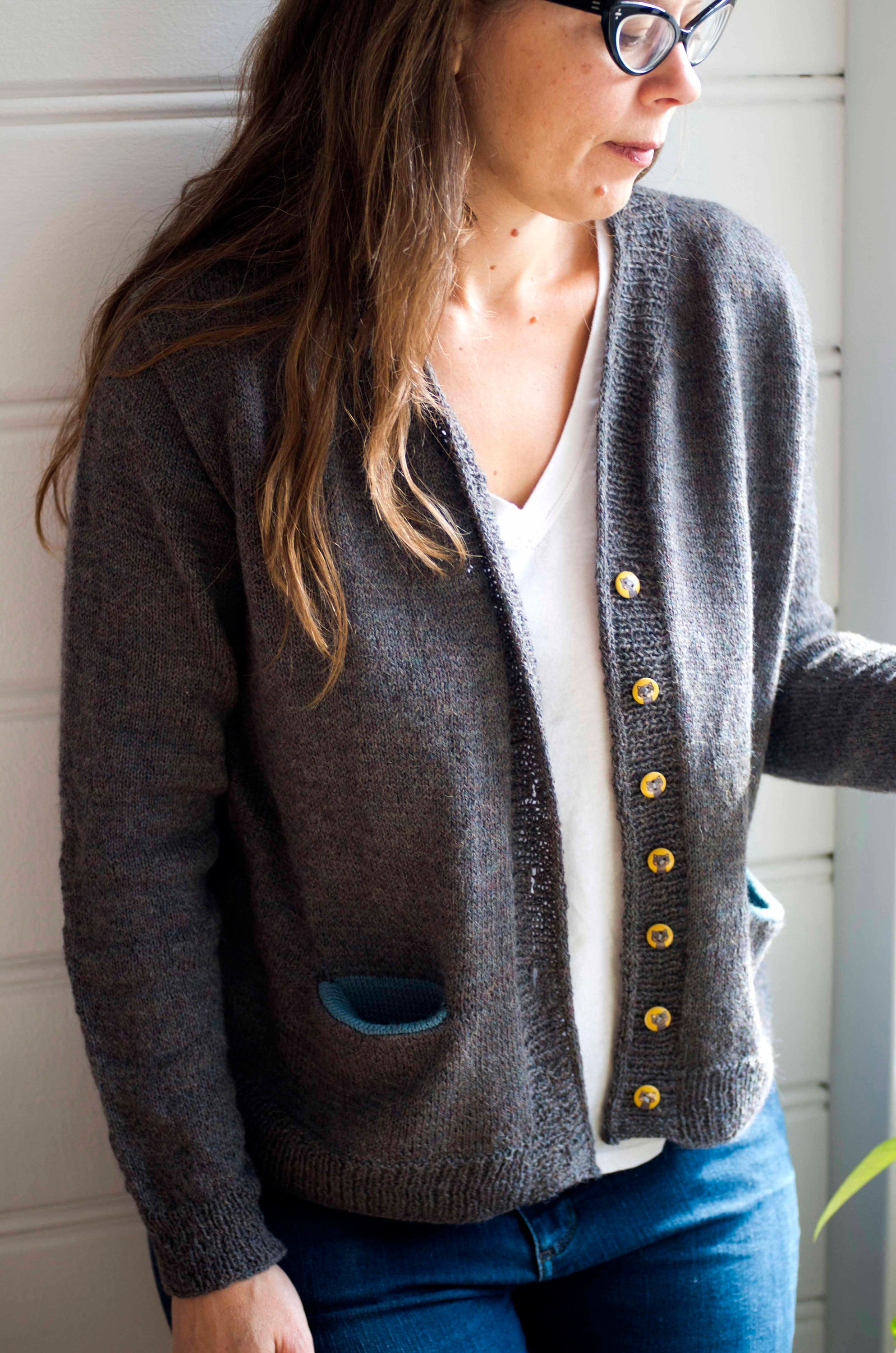 Neighborhood Cardigan Knitting Pattern | Etsy