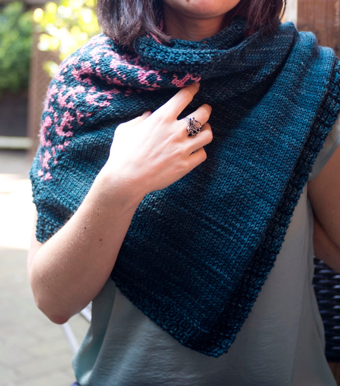 Knitting Pattern for Anchors Wrap/shawl - Etsy