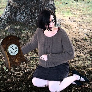 Knitting Pattern — Nancy Drew Sweater, Vintage-inspired Women's ...