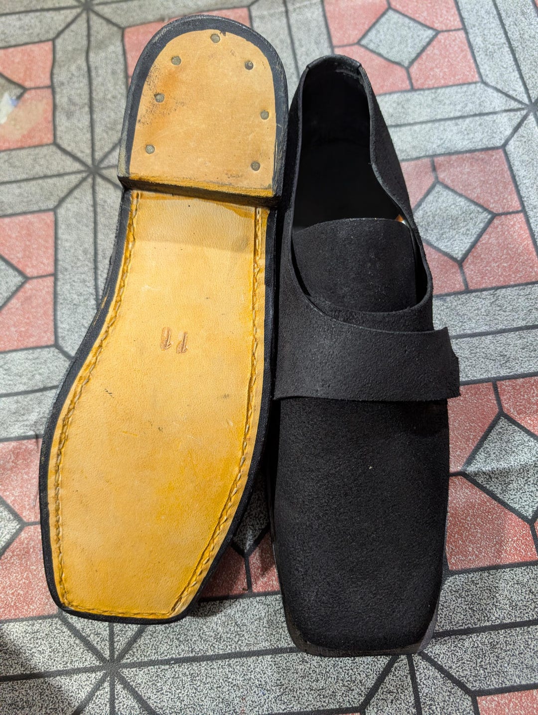 Leather Shoes Buckle Loafers, Colonial Style Shoes - Etsy