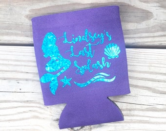 Last Splash Mermaid Theme Bachelorette Party Totes Wedding | Etsy