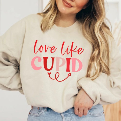 Valentines Day Sweatshirt Shirt Sweater Candy Heart Etsy