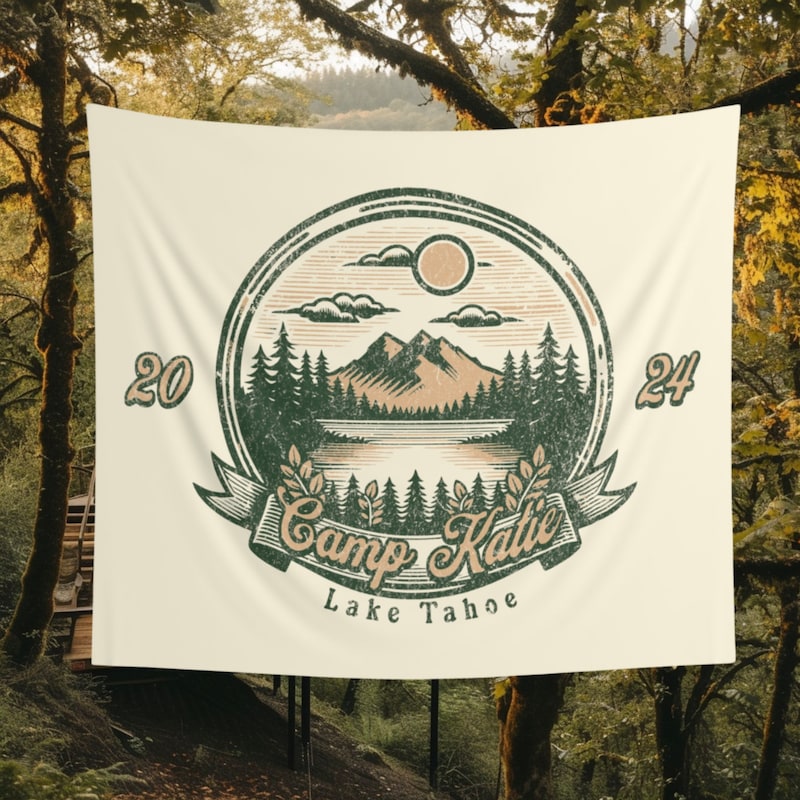 Camping Banner - Etsy