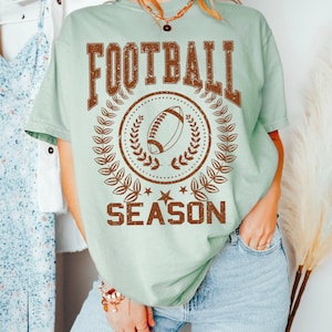 Cute Trendy Football Season T-shirt for Fall Football Game - Etsy