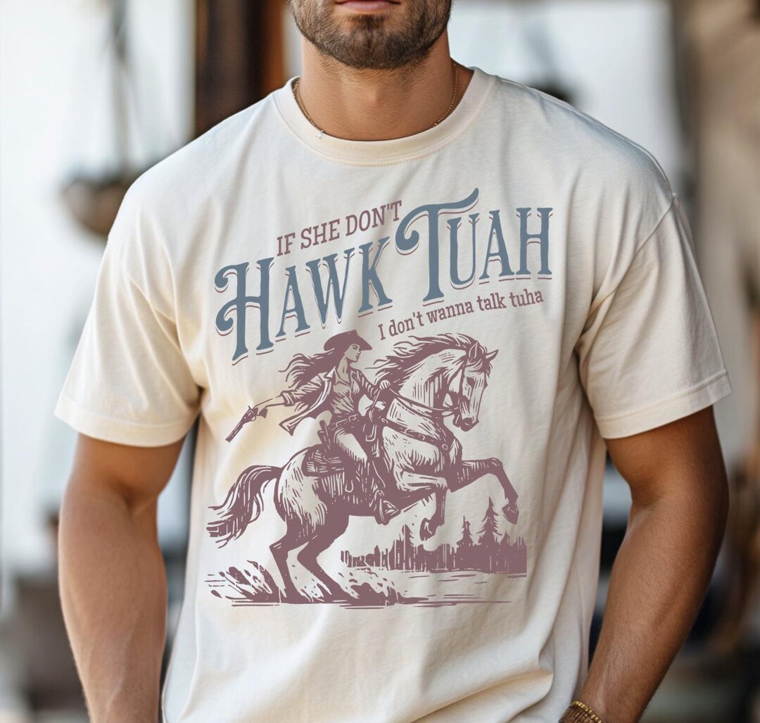 Hawk Tuah Shirt, Funny Talk Tuha Shirt Design, Viral Shirt, Interview ...