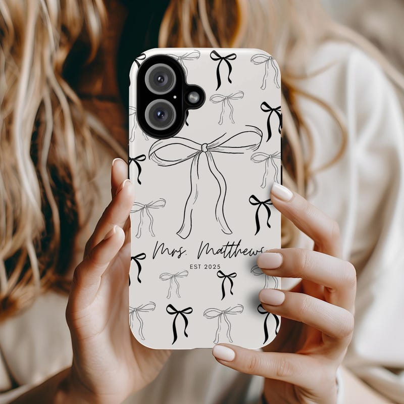 Phone Case Bows Hearts - Etsy