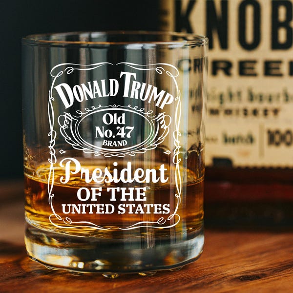 Trump Drinking Glasses - Etsy