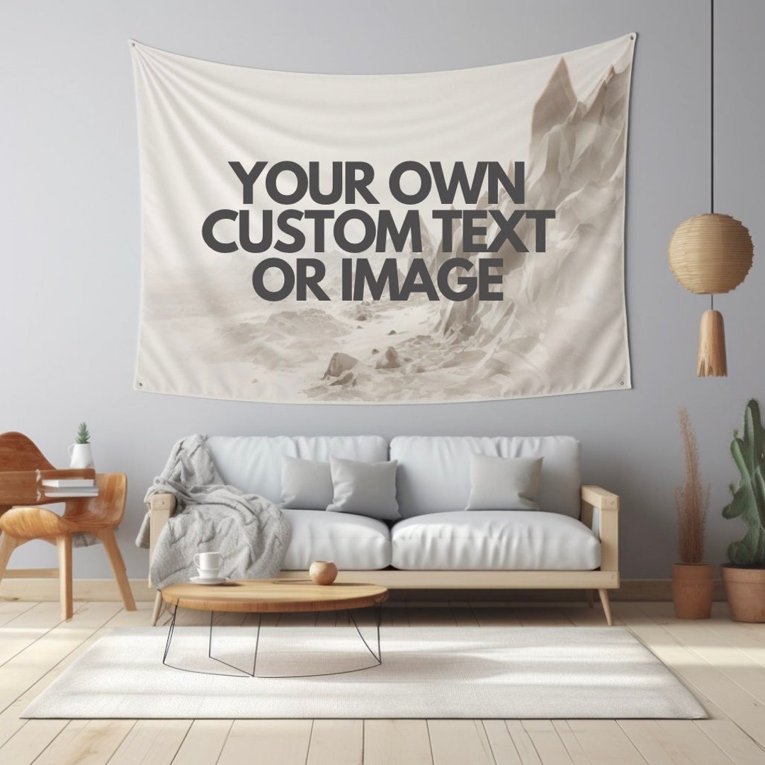 Custom Tapestry From Photo Personalized Bachelorette Banner, Custom ...