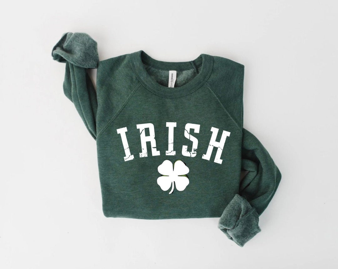 St Patrick's Day Irish Green Sweatshirt for Women, St Patty's Day ...