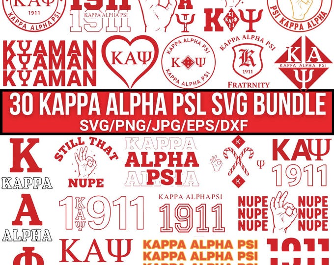 Kappa Alpha PSI Svg Png Bundle, Fraternity SVG, 1911 Hand Sign, PSI ...