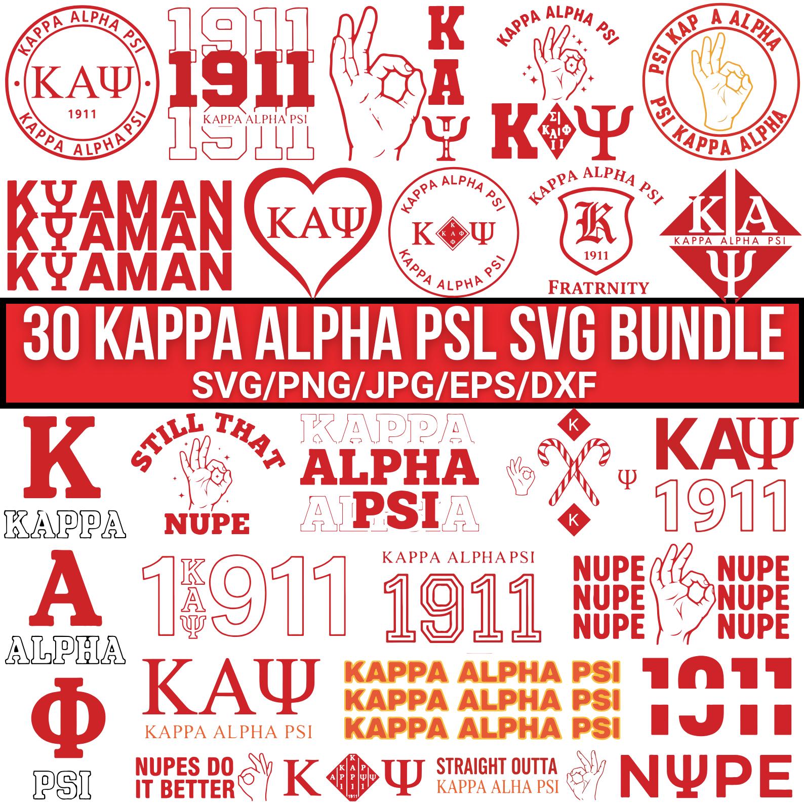 Kappa Alpha PSI Svg Png Bundle, Fraternity SVG, 1911 Hand Sign, PSI ...