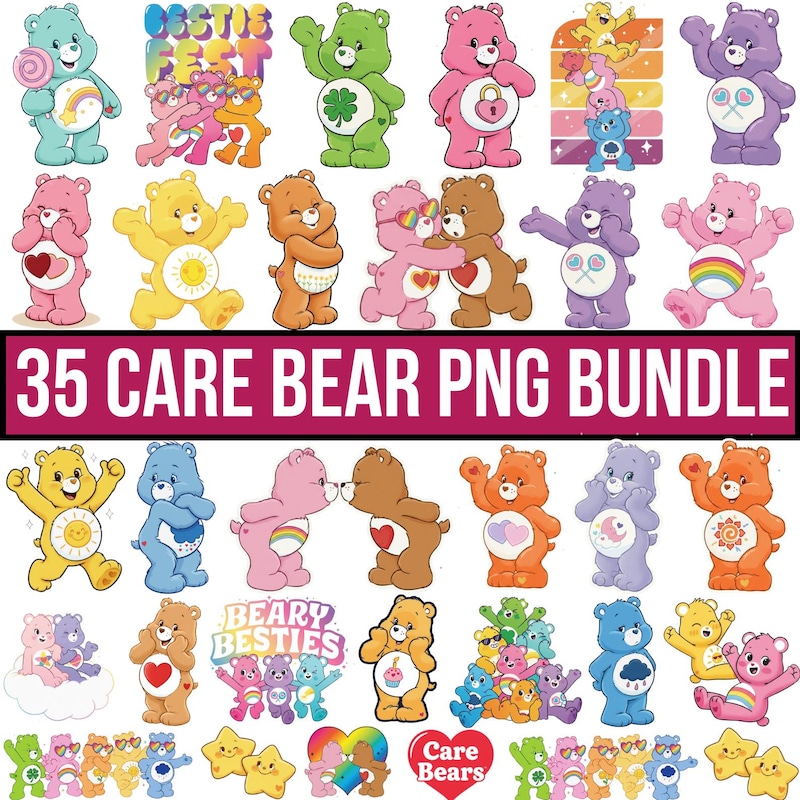 Care Bear Decor Party - Etsy