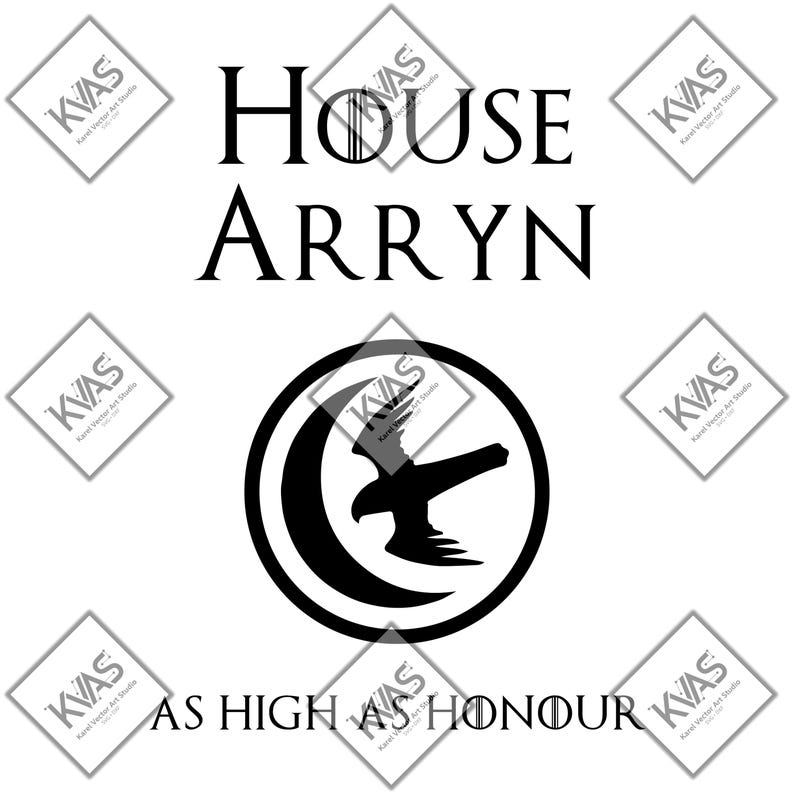 Game of Thrones, House Sigils Bundle, Svg, Dxf, Design for CNC, Laser ...