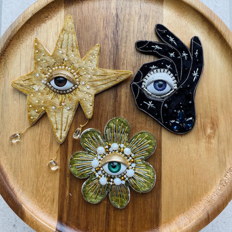 Fancy Beaded Flower Patches - Etsy