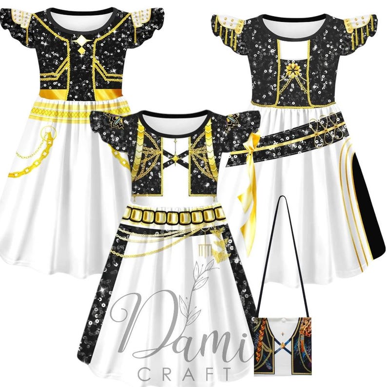 Huntrix Kpop Demon Hunters Cosplay Costume Adult Kid, Huntrix ...