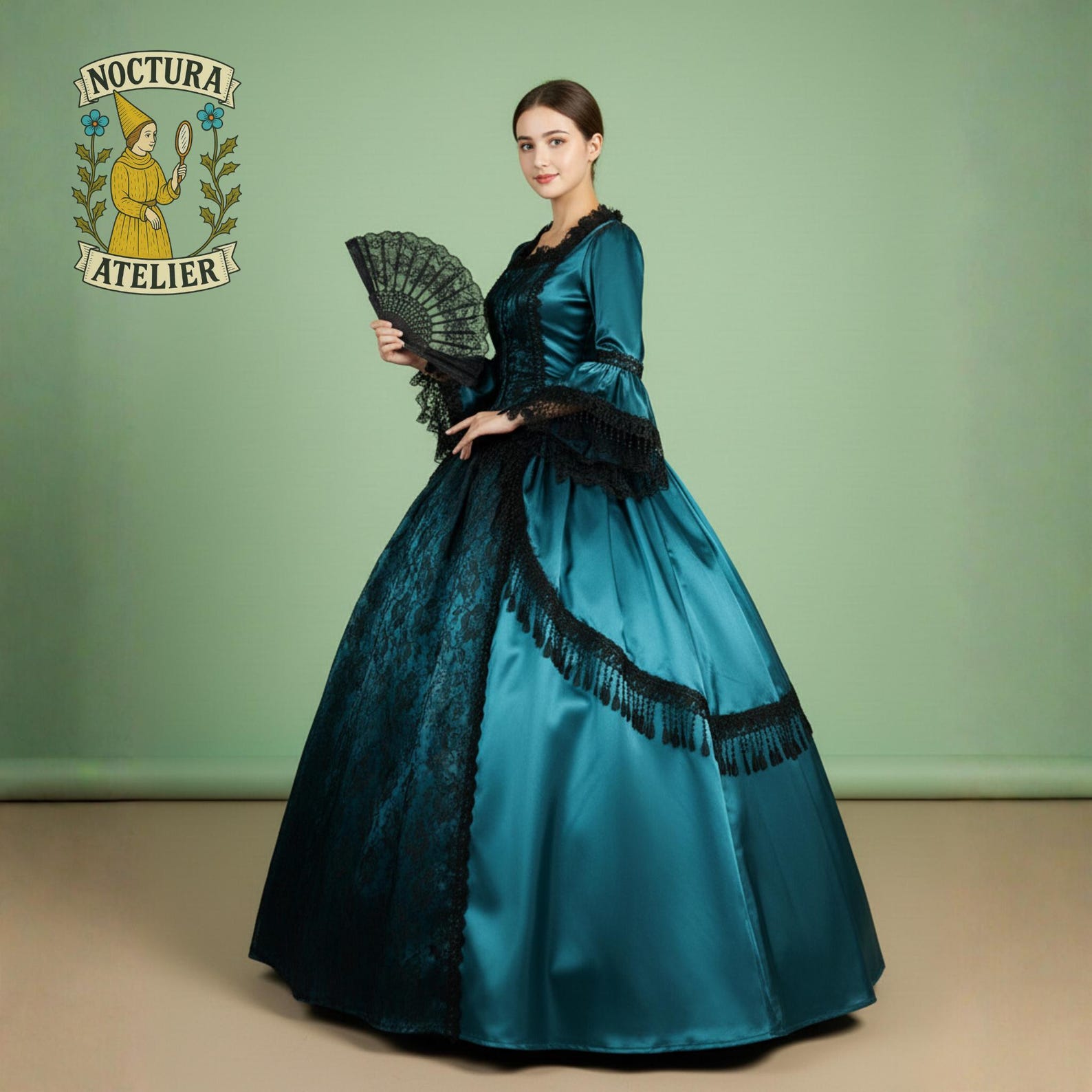 Handmade Victorian Dress | Medieval Dress | Baroque Masquerade & Period ...