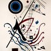 Original Hand-painted Kandinsky Inspired Watercolor Painting – Abstract ...