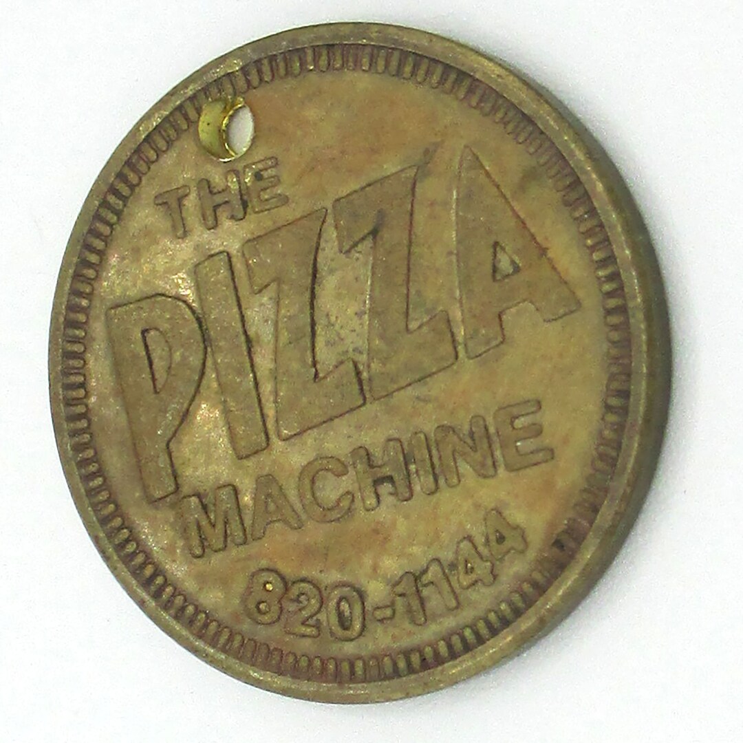 Vintage the Pizza Machine Coin - One - Etsy