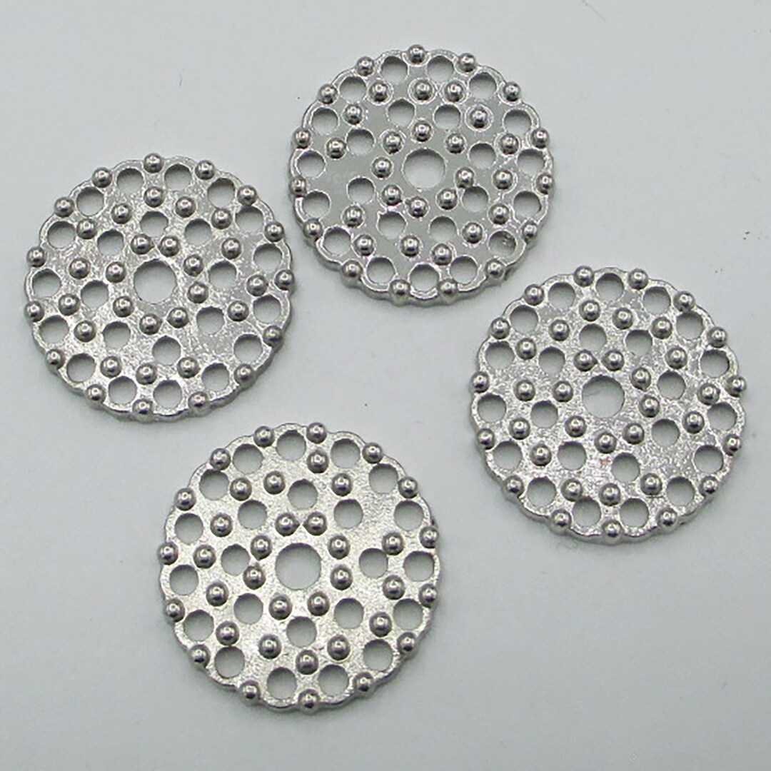 Metal Disks - 4 Disks - Etsy