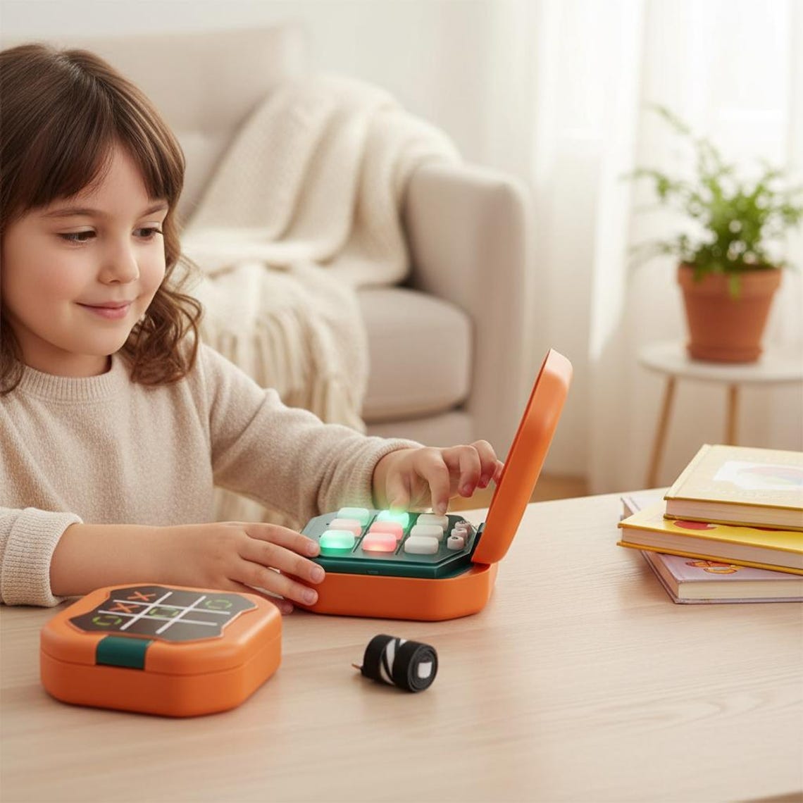Model 3 in 1 Electronic Tic Tac Toe Game, Handheld Digital Tic Tac Toe ...